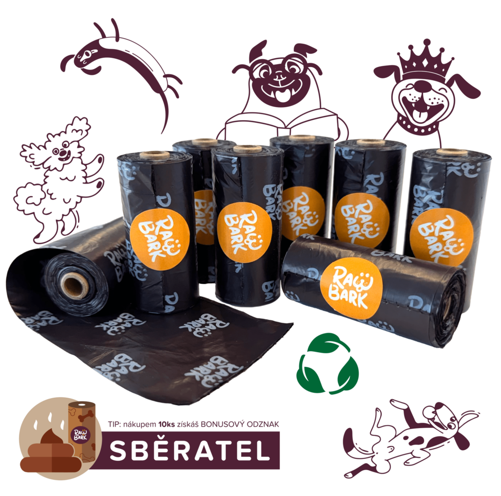 Sáčky na psí exkrementy - Rawbark